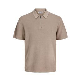 Jack & Jones Jack & Jones Poloshirt Herren Gr&ouml;&szlig;e 4XL hellbraun