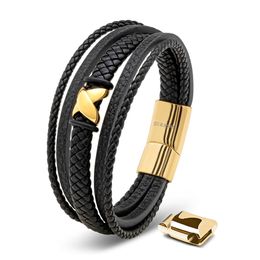 Serasar Armband 'Flake' Herren Gr&ouml;&szlig;e 23 cm gold