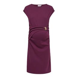 Only Maternity Umstand Kleid 'OLMEvalyn' Damen Gr&ouml;&szlig;e 40 weinrot Winterkleid