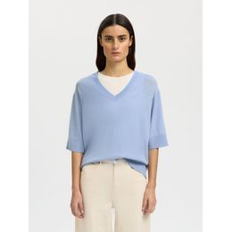 Selected Pullover Damen Gr&ouml;&szlig;e XL himmelblau