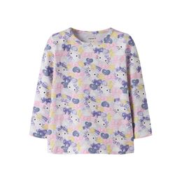 name it Shirt 'Hello Kitty' M&auml;dchen Gr&ouml;&szlig;e 104 hellblau / gelb / rosa / wei&szlig;