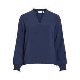 Vila Bluse 'VILovie' Damen Gr&ouml;&szlig;e XXL blau