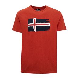 Westfjord Shirt "Hekla" in Rot - 49% | Gr&ouml;&szlig;e M | Herren-plussize