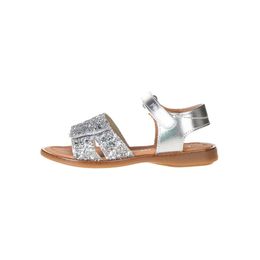 POM POM Sandalen in Silber - 76% | Gr&ouml;&szlig;e 31 | Kindersandalen