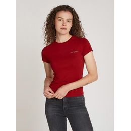 Tommy Jeans Shirt in Bordeaux - 26% | Gr&ouml;&szlig;e XS | Damen-tops
