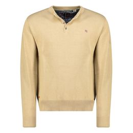 Geographical Norway Pullover "Fraser" in Beige - 69% | Gr&ouml;&szlig;e S | Herren-plussize