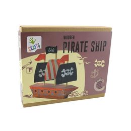 Andreu Toys Kreativset "H&ouml;lzernes Piratenschiff" - ab 6 Jahren - 17% | Kinder-kreativspielzeug