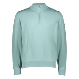 Maerz Muenchen Wollpullover in T&uuml;rkis - 68% | Gr&ouml;&szlig;e 52 | Herren-plussize
