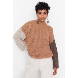 Trendyol Rollkragenpullover in Bunt - 54% | Gr&ouml;&szlig;e M | Damen-pullover-cardigans