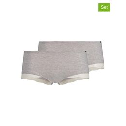 Skiny 2er-Set: Pantys in Grau - 28% | Gr&ouml;&szlig;e 42 | Damen-unterteile