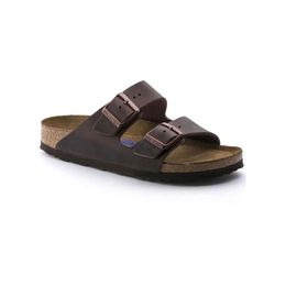 Birkenstock Leder-Pantoletten "Arizona" in Braun - Weite N - 12% | Gr&ouml;&szlig;e 40 | Damen-pantoletten