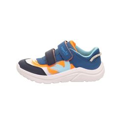Superfit Leder-Sneakers "Kicks" in Bunt - 55% | Gr&ouml;&szlig;e 28 | Kindersneakers