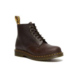 Dr. Martens Leder-Boots in Dunkelbraun - 26% | Gr&ouml;&szlig;e 40 | Damen-stiefel