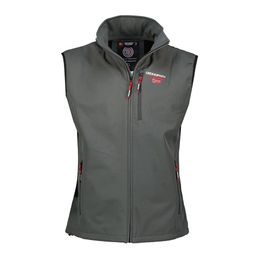 Geographical Norway Softshellweste "Vakito" in Dunkelgrau - 80% | Herren-outdoorjacken