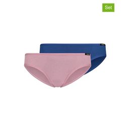 Skiny 2er-Set: Slips in Rosa/ Blau - 65% | Gr&ouml;&szlig;e 152 | Kinder-waesche