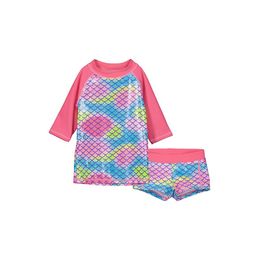 Blue Seven Badeoutfit in Pink/ Bunt - 53% | Gr&ouml;&szlig;e 104/110 | Kinder-bademode