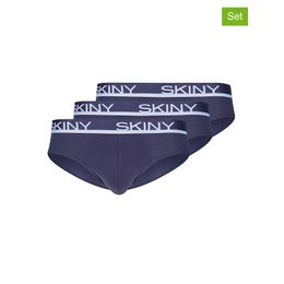 Skiny 3er-Set: Slips in Dunkelblau - 65% | Gr&ouml;&szlig;e M | Herren-waesche