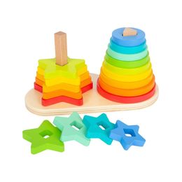 Small Foot Steckspiel "Regenbogen" - ab 12 Monaten - 12% | Motorikspielzeug