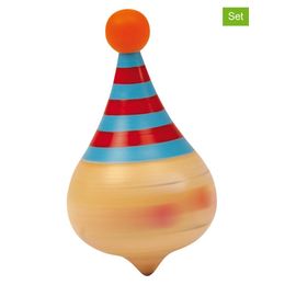 Small Foot 6er Set: Kreisel "Clown" - ab 3 Jahren - 32% | Motorikspielzeug