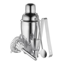 Cilio Barset, Edelstahl, Metall, 5-teilig, 500 ml, Essen & Trinken, Barausstattung