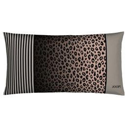 JOOP! Kopfkissenbezug, Taupe, Textil, Graphik, 80x40 cm, Textiles Vertrauen - Oeko-Tex&reg;, pflegeleicht, schadstoffgepr&uuml;ft, Wohntextilien, Bez&uuml;ge, Kopfkissenbez&uuml;ge