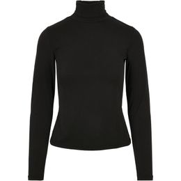 Urban Classics M&auml;dchen Urban Classics Langarmshirt &raquo; Damen Ladies Modal Turtleneck Longsleeve&laquo; 1 Stk. S