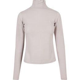 Urban Classics M&auml;dchen Urban Classics Langarmshirt &raquo; Damen Ladies Modal Turtleneck Longsleeve&laquo; 1 Stk. XS