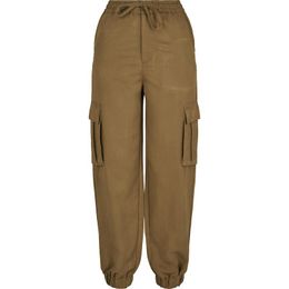 Urban Classics Damen Urban Classics Cargohose &raquo; Damen Ladies Viscose Twill Cargo Pants&laquo; S, US-Gr&ouml;&szlig;en