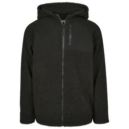 Urban Classics Herren Urban Classics Kapuzenpullover &raquo; Herren Hooded Sherpa Zip Jacket&laquo; 1 tlg. S