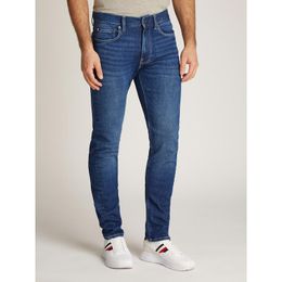 Tommy Hilfiger Herren &raquo;SLIM BLEECKER PSTR TEXAS INDIGO&laquo; in blauer Waschung blau 30, L&auml;nge 34