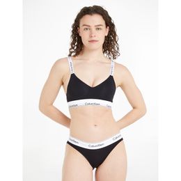 Calvin Klein Underwear Damen Bikinislip &raquo;MODERN COTTON&laquo; mit breitem B&uuml;ndchen schwarz S