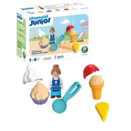 Playmobil Konstruktions-Spielset &raquo;Sand-Eisdiele (72006), Junior Sand&laquo; Made in Europe Konstruktions-Spielset