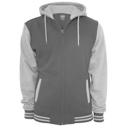 Urban Classics Herren Urban Classics Strickpullover &raquo; Herren 2-tone Zip Hoody&laquo; 1 Stk. S