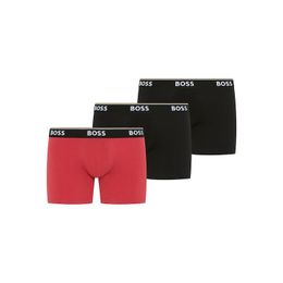 BOSS Herren BOSS Boxershorts Packung, 3 Stk. aus bequemer Stretch-Baumwolle, k&ouml;rpernah, mittlere Bundh&ouml;he M, 3 Stk.
