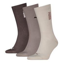Puma Herren Puma Socken &raquo;Puma UNISEX LOGO CREW SOCK&laquo; 3 Paar tlg. 39-42