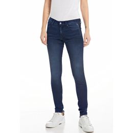 Replay Damen &raquo;NEW LUZ Skinny Fit&laquo; in Ankle-L&auml;nge blau 28, L&auml;nge 30