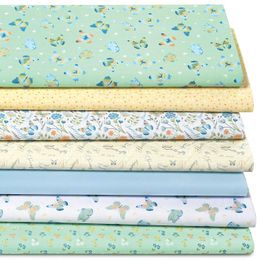 buttinette Patchwork- und Quiltpaket &bdquo;pastel spring&ldquo;, gr&uuml;n-color