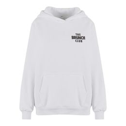 Miss Tee Damen Kapuzensweatshirt &raquo; The Brunch Club Ladies Fluffy Hoody&laquo; S