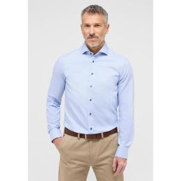 Eterna Herren &raquo;SLIM FIT&laquo; NON IRON (b&uuml;gelfrei) blau 40, Normalgr&ouml;&szlig;en