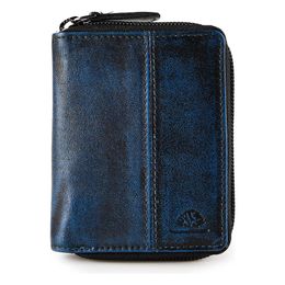 Green Burry Greenburry Wallet 'Destressed' female Blue size One Size