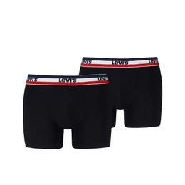 Levi's Levi's Herren Boxershorts &raquo;LEVIS MEN REPEAT SPW LOGO BOXER BRIEF&laquo; 2er Pack, ohne Eingriff, elastischer Logobund, Baumwoll-Mix XL
