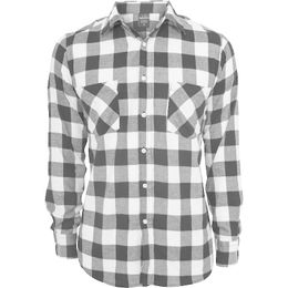 Urban Classics Herren Urban Classics Kurzarmshirt &raquo; Herren Checked Flanell Shirt&laquo; 1 Stk. L