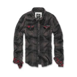Brandit Damen Langarmhemd &raquo; Herren Duncan Checked Shirt&laquo; 1 Stk. L, US-Gr&ouml;&szlig;en