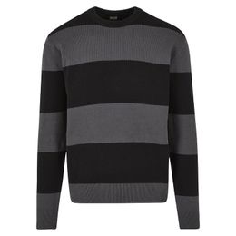 Urban Classics Herren Urban Classics Rundhalspullover &raquo; Herren Heavy Oversized Striped Sweatshirt&laquo; 1 Stk. S