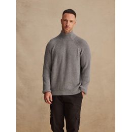 DAN FOX APPAREL Pullover 'Kadir' Herren Gr&ouml;&szlig;e S graumeliert