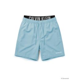 Calvin Klein Swimwear Board Shorts 'Intense Power' male Blue size 4XL