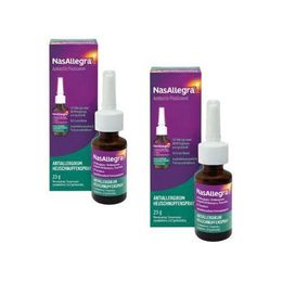 Nasallegra 137 &mu;g/50 &mu;g pro Spr&uuml;hsto&szlig; Nasenspray Set 2 St