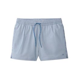 Calvin Klein Swimwear Board Shorts 'Seersucker' male Blue size XL