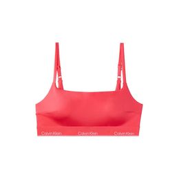 Calvin Klein Swimwear Bikini Top female Pink size XXL