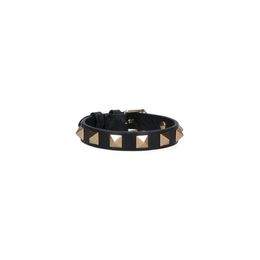Valentino Garavani Armb&auml;nder - Black "Rockstud" Bracelet - Gr. ONE SIZE - in Mehrfarbig - f&uuml;r Damen